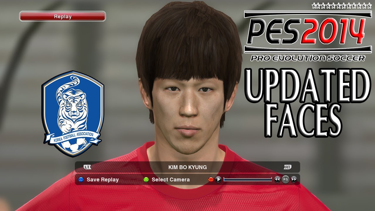 Pro Evolution Soccer 2014 (PES 2014) - South Korea Faces (DATA PACK 2 0 ...