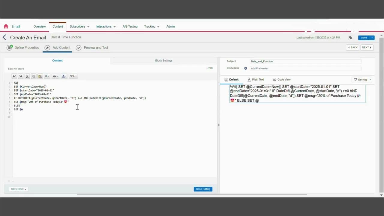 Real-Time Example of Date & Time Functions in AMPscript | Salesforce Marketing Cloud ...