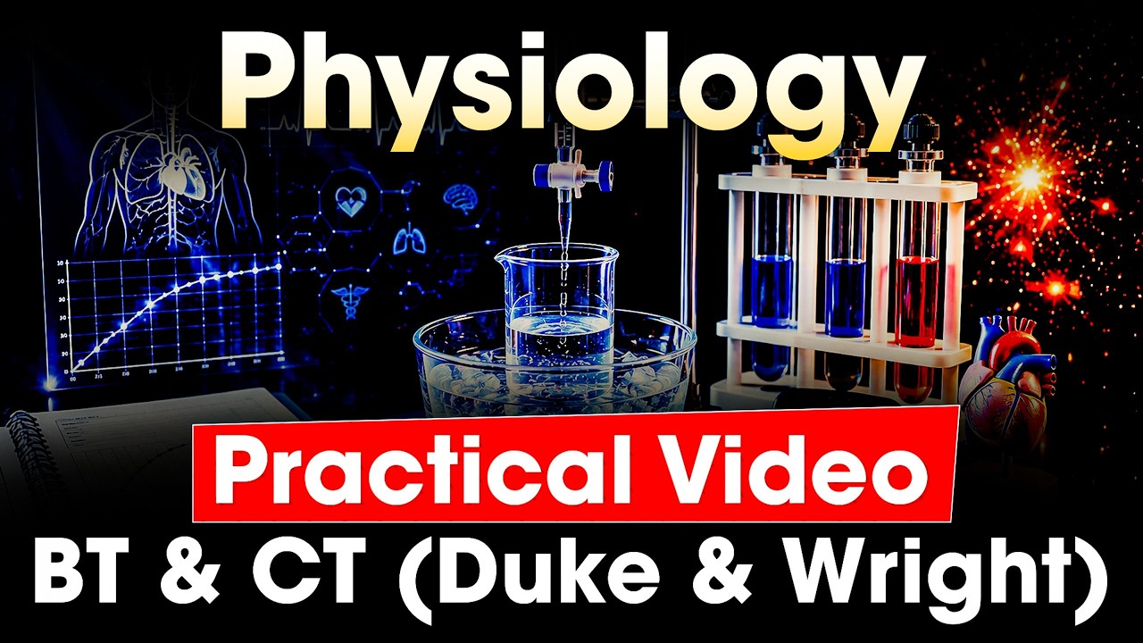 Bleeding & Clotting Time Made Easy | Practical Video | DocTutorials ...