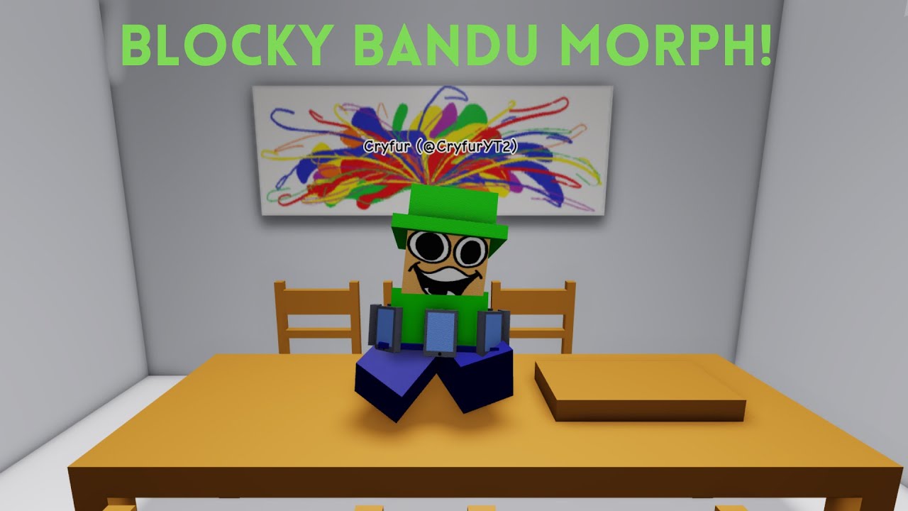 How to get Blocky Bandu morph in Cart Ride into Dave and Bambi - YouTube