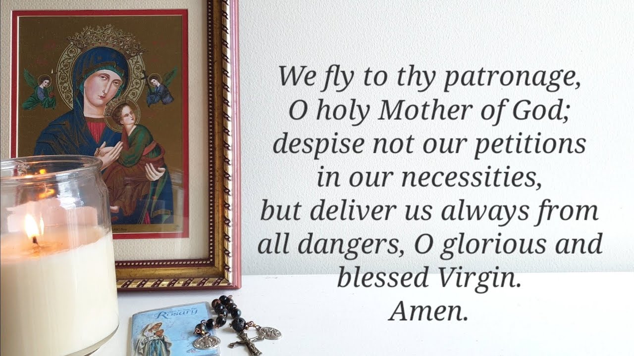 Sub tuum praesidium - Under thy protection - The oldest known Marian ...