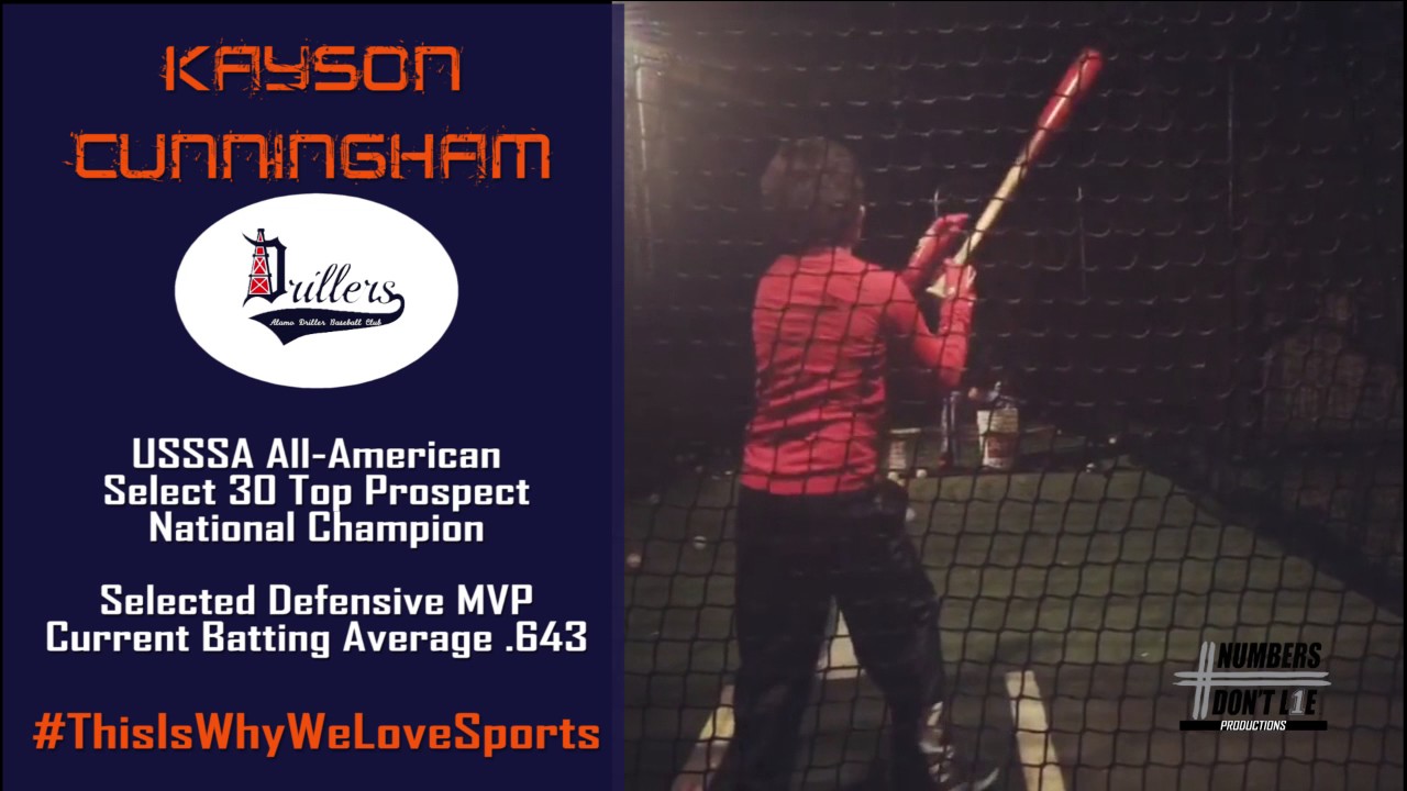 Kayson Cunningham: All-American 10u Baseball Player – Alamo Drillers ...