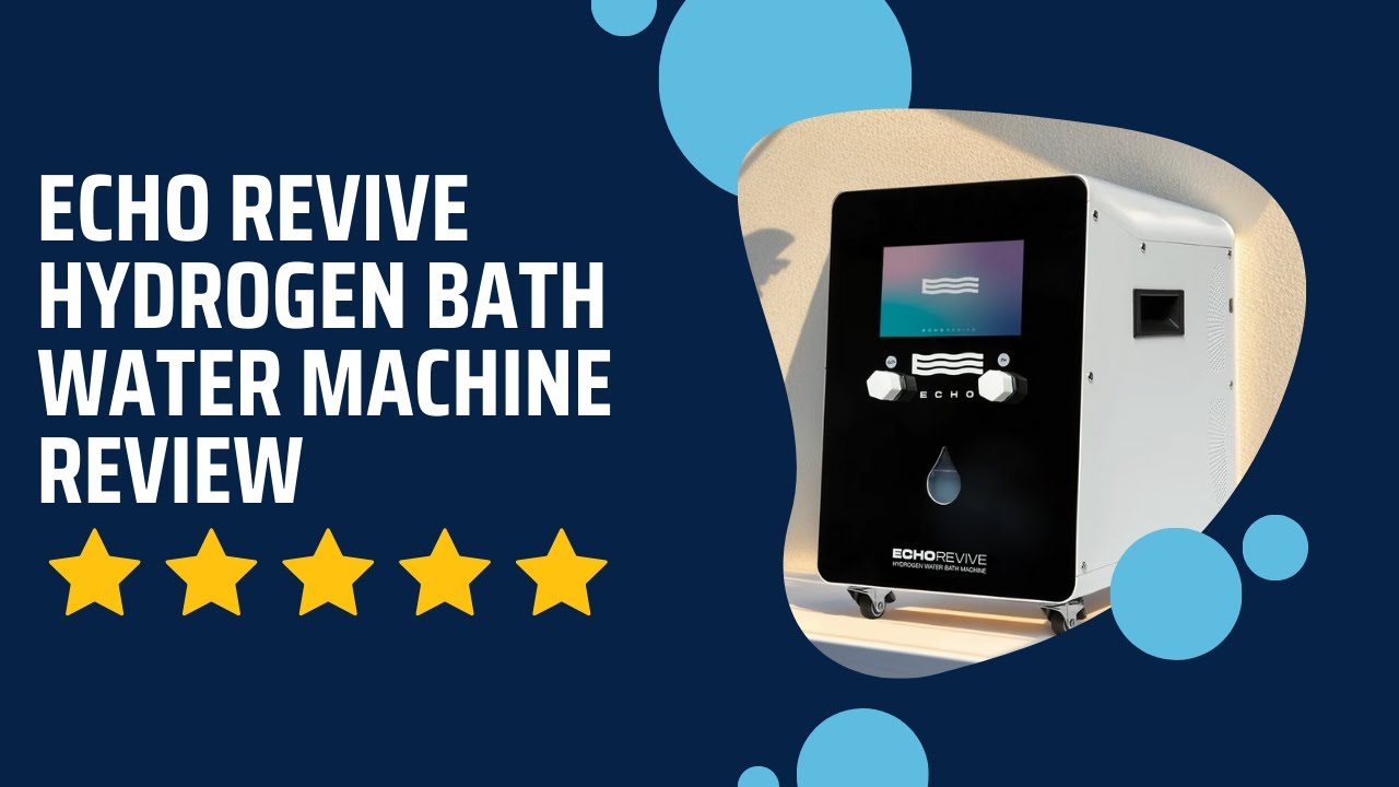 Echo Revive Hydrogen Bath Water Machine Review 💧 | Transform Your Bath Into a Healing Oasis! 🛁💦 ...