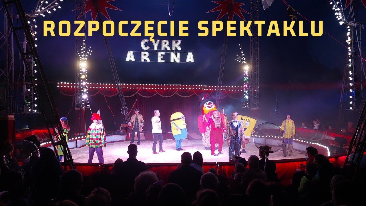 Cyrk Arena 2022 - Rozpoczęcie spektaklu - YouTube