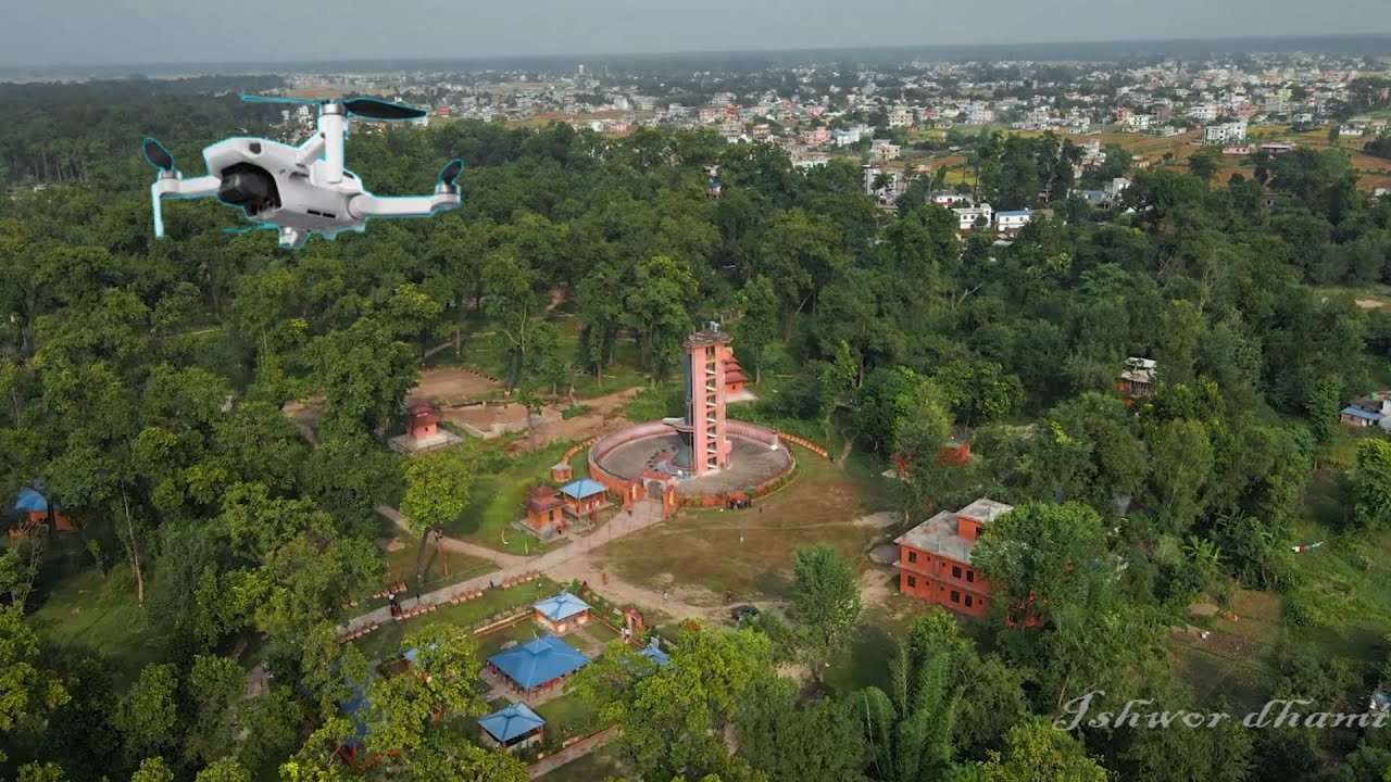 Dhangadhi Shivapuri Dham Drone View By Ishwor Dhami - YouTube