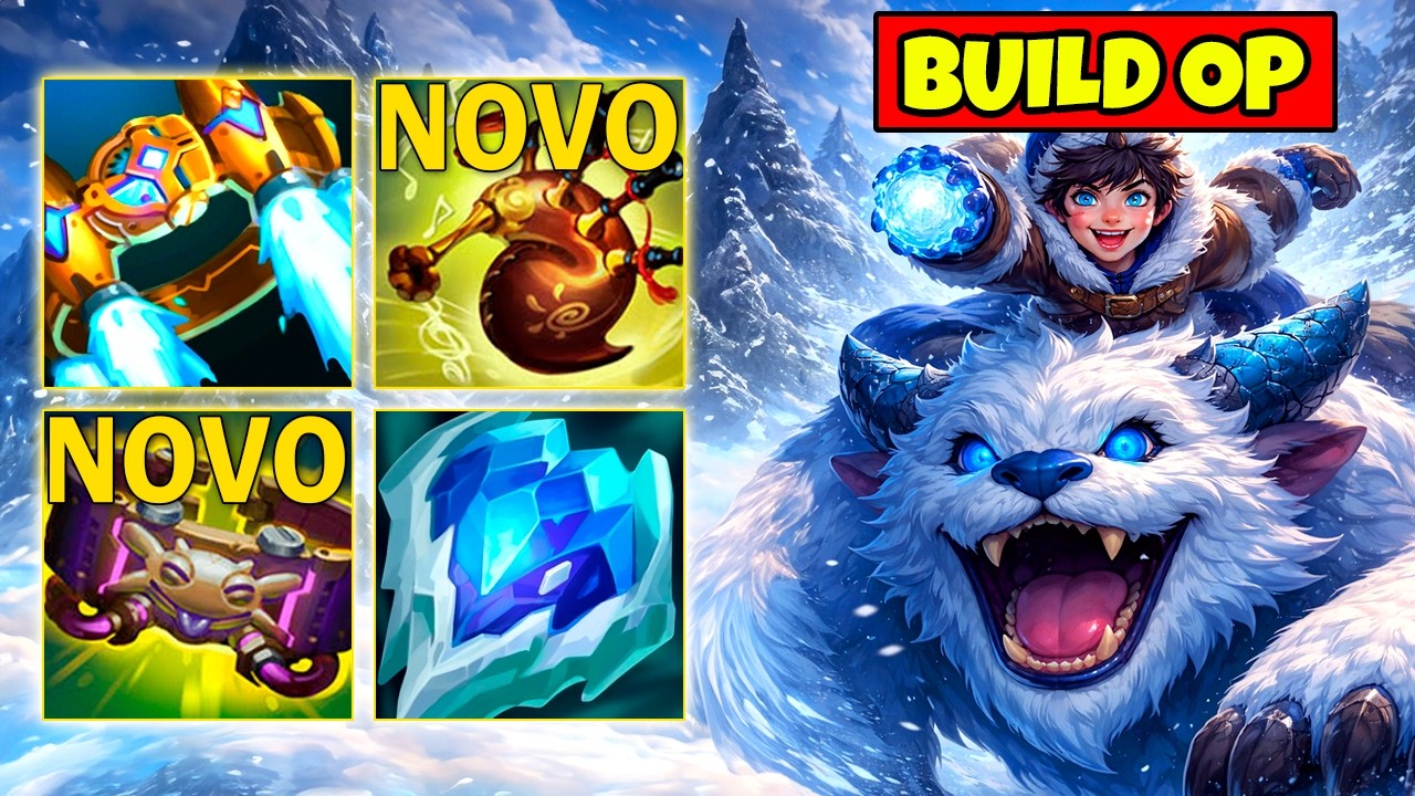 NUNU É UMA ABERRAÇÃO DA SEASON 16 COM ESSA BUILD OP - YouTube