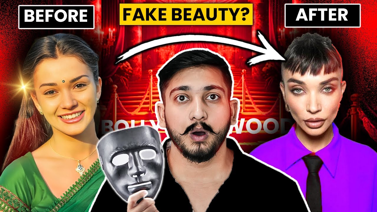 The FAKE Beauty of Bollywood Celebrities | Kishor Naruka | 3D Animation - YouTube