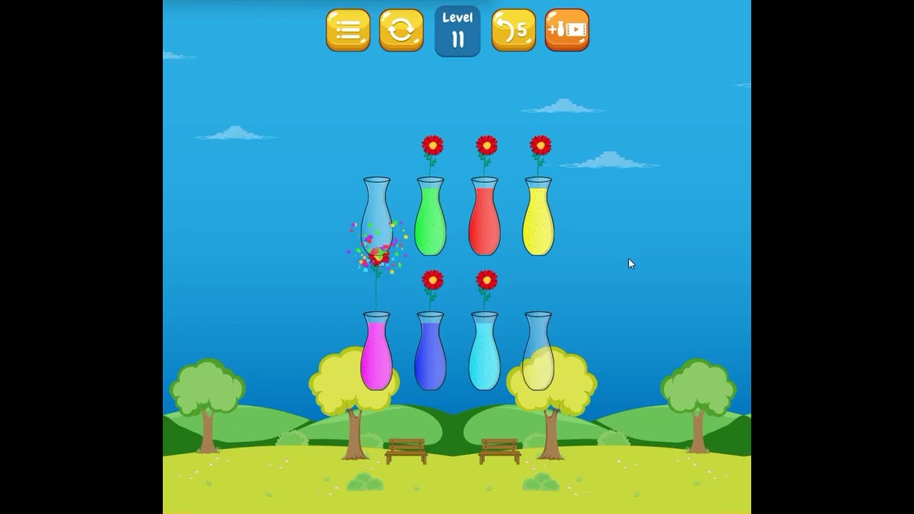 Sand Sort Puzzle (Level 1 - 50) - YouTube