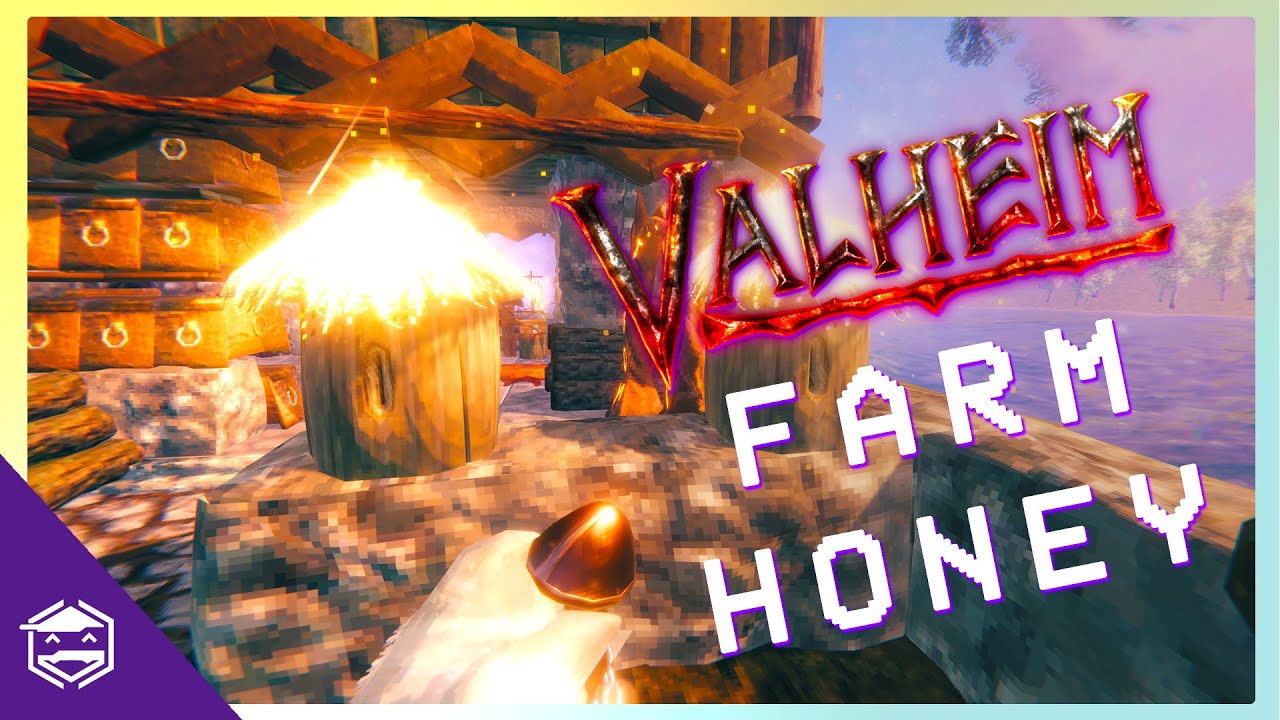 How to Craft Beehives to Farm Honey in Valheim - YouTube