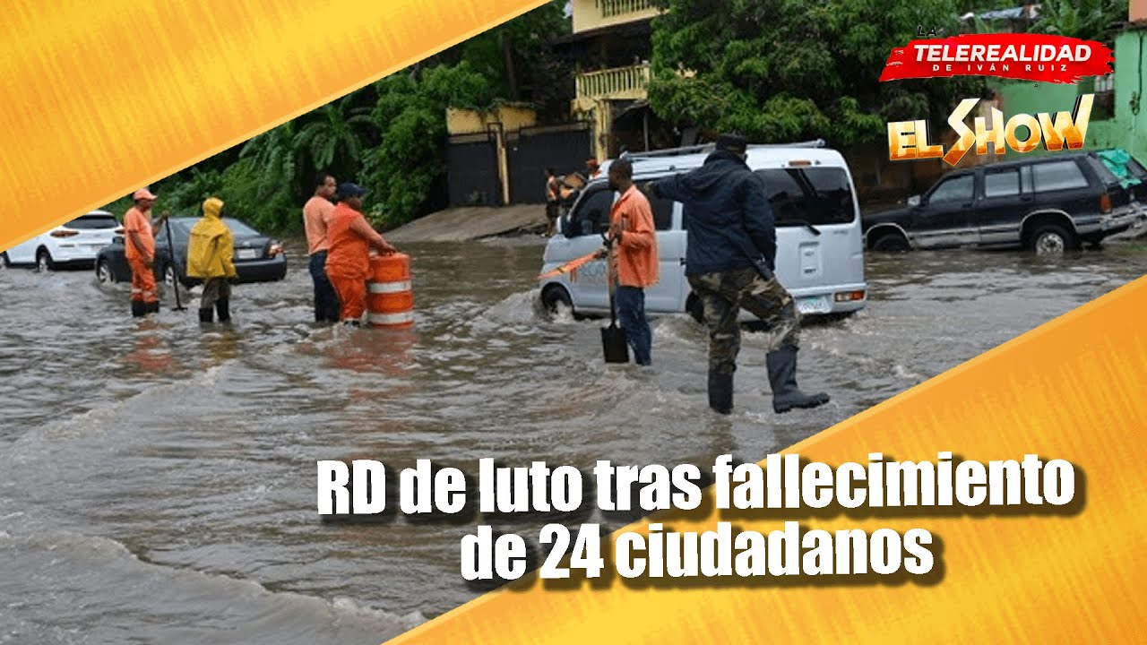 RD de luto tras fallecimiento de 24 ciudadanos por torrenciales lluvias ...