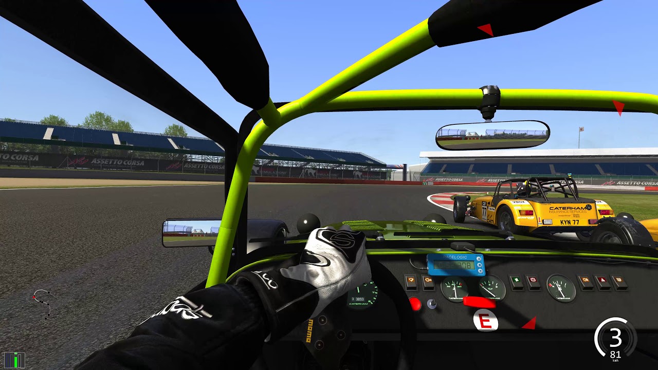 Close Race Caterham Academy Silverstone International - Sim Racing ...