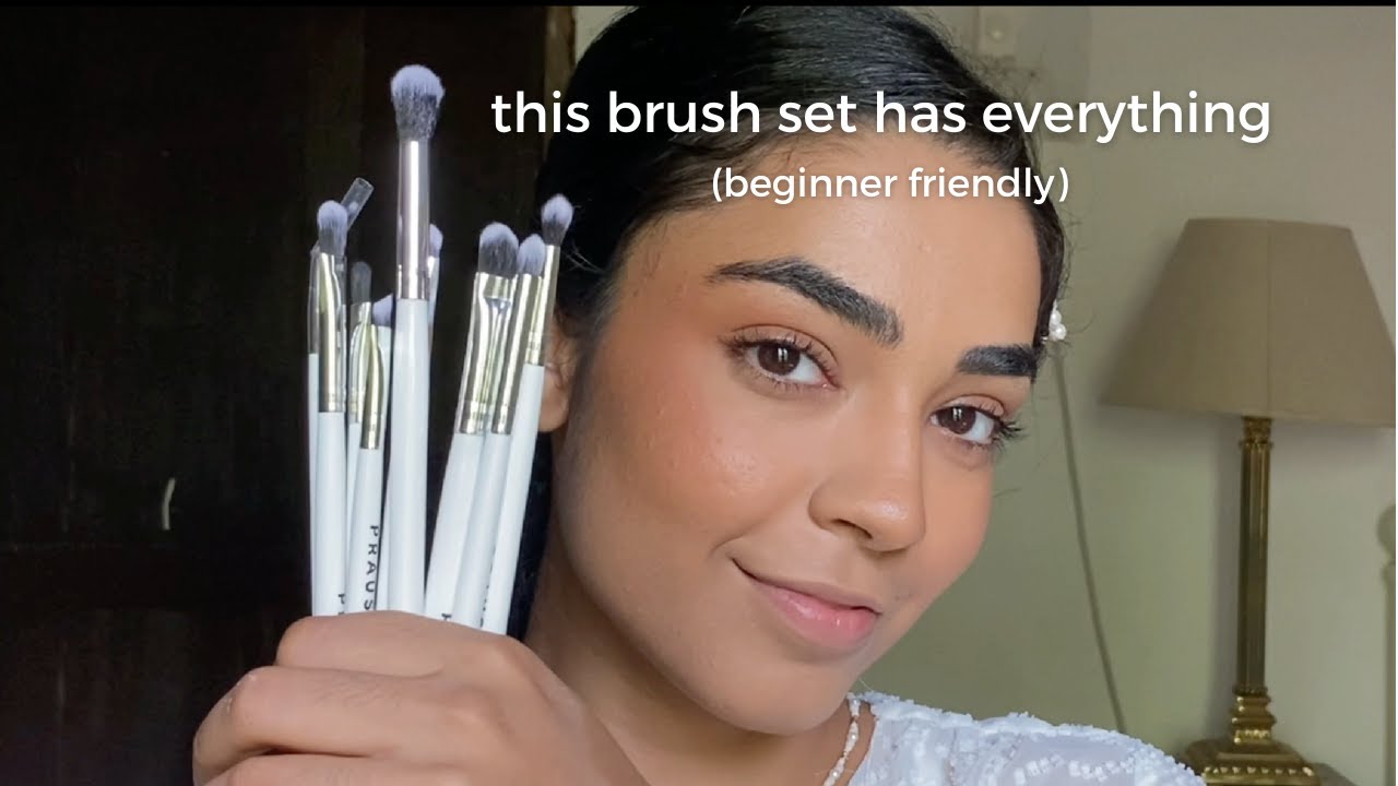 beginner friendly + affordable Professional Makeup Brush Set | PRAUSH Beauty |Honest review ...