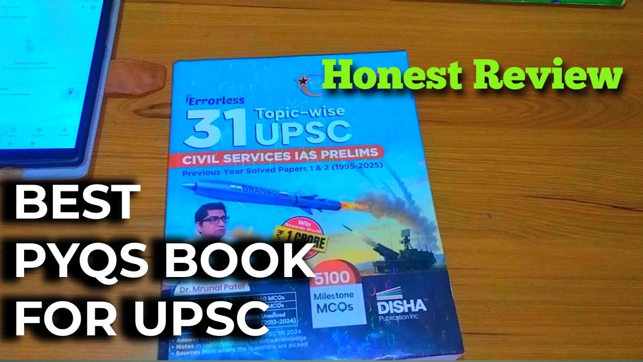 Best PYQs Book for upsc prelims 2026/27 ( Honest Review) 📚 - YouTube