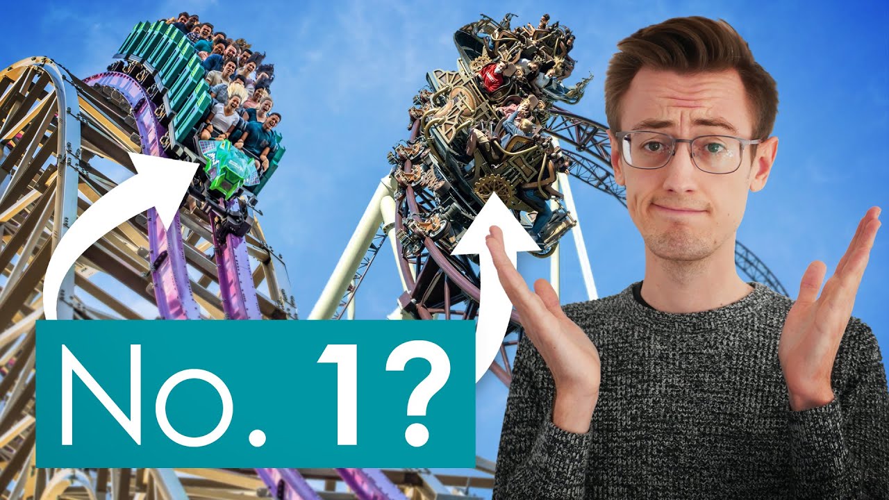 coaster bot's top 10 roller coasters - 2023 - YouTube