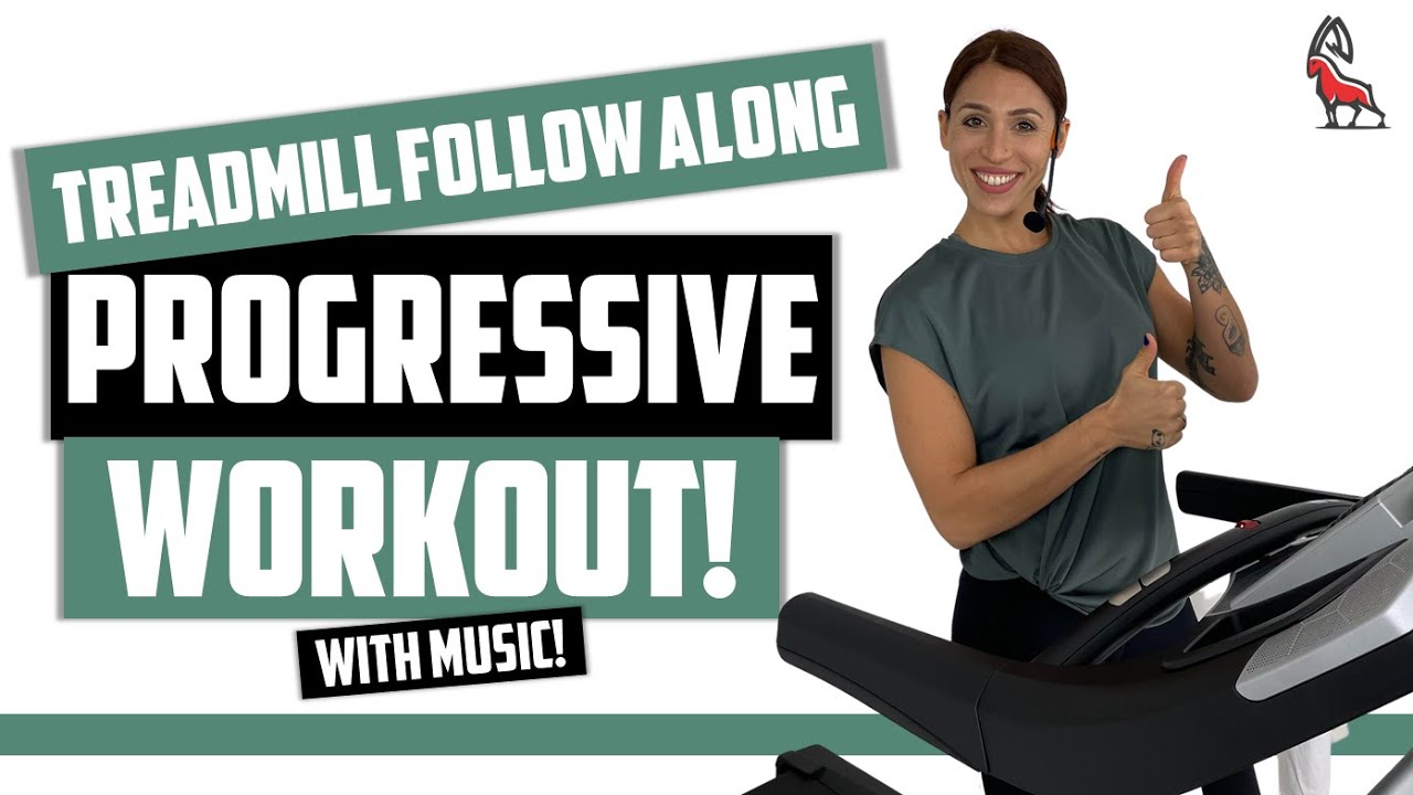 Progressive INTERVALS with Rachael! | Treadmill Follow Along # ...