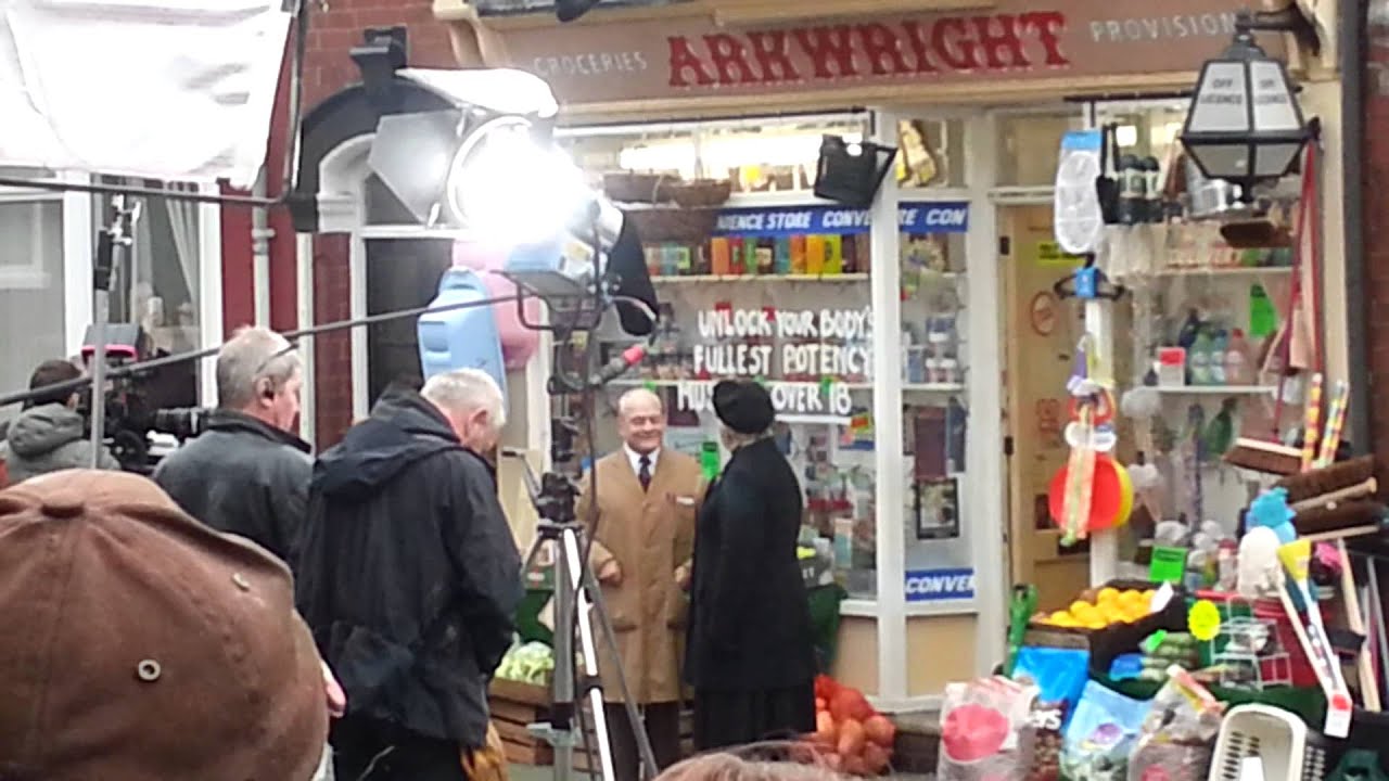 Open All Hours 2013 filming in Doncaster - YouTube