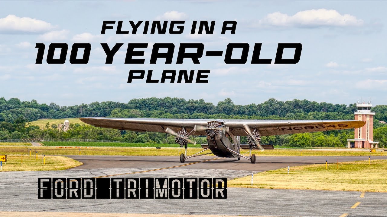 What it's like to fly inside of a 100 year-old airplane - YouTube