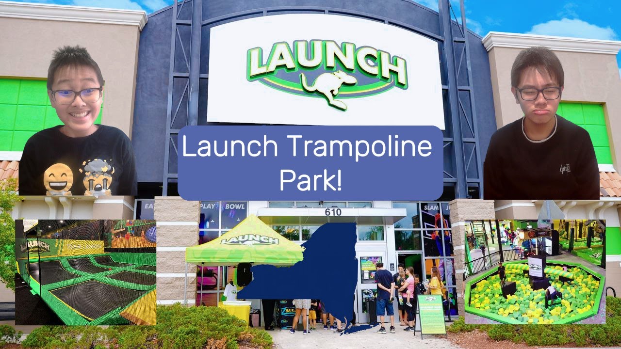 Secret Spots in Launch Trampoline Park! - YouTube
