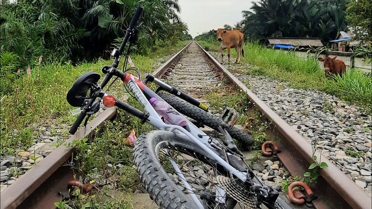 Xtrada 5 ASMR Terabas Becek, Gravel, Tanah | Gowes Syahdu Adem Full ...