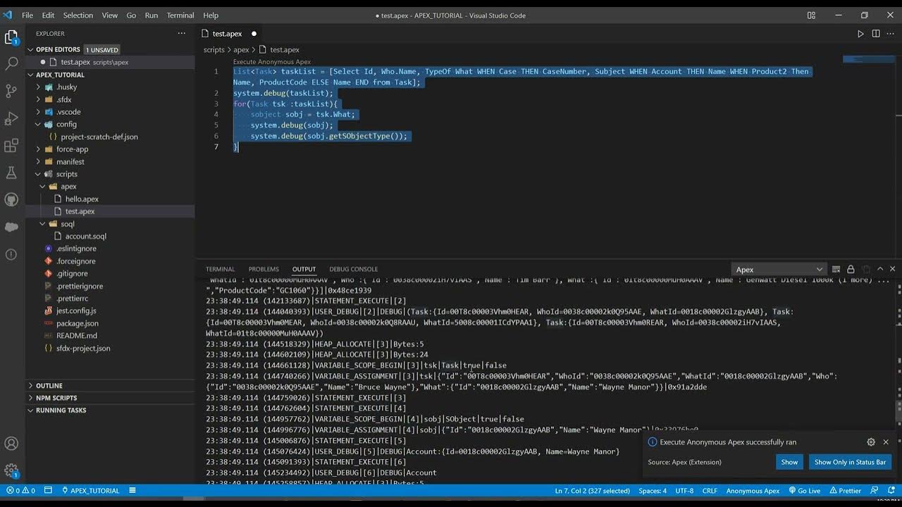 27. Polymorphic TypeOf - Free Partial Apex Course - YouTube