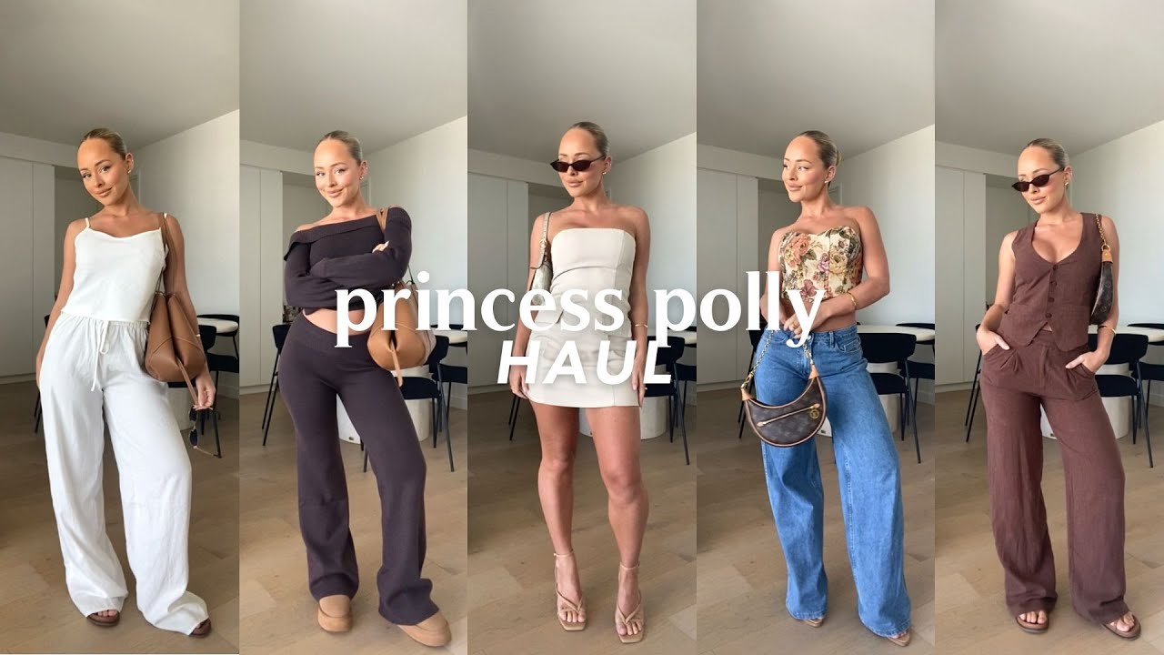 PRINCESS POLLY HAUL + Discount Code - YouTube