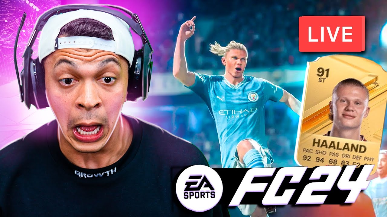 PELA PRIMEIRA VEZ DANDO RAGE NO EA FC 24!! - YouTube
