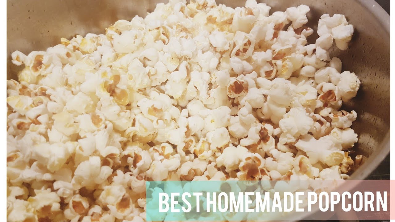 How to make Popcorn without a Machine - YouTube