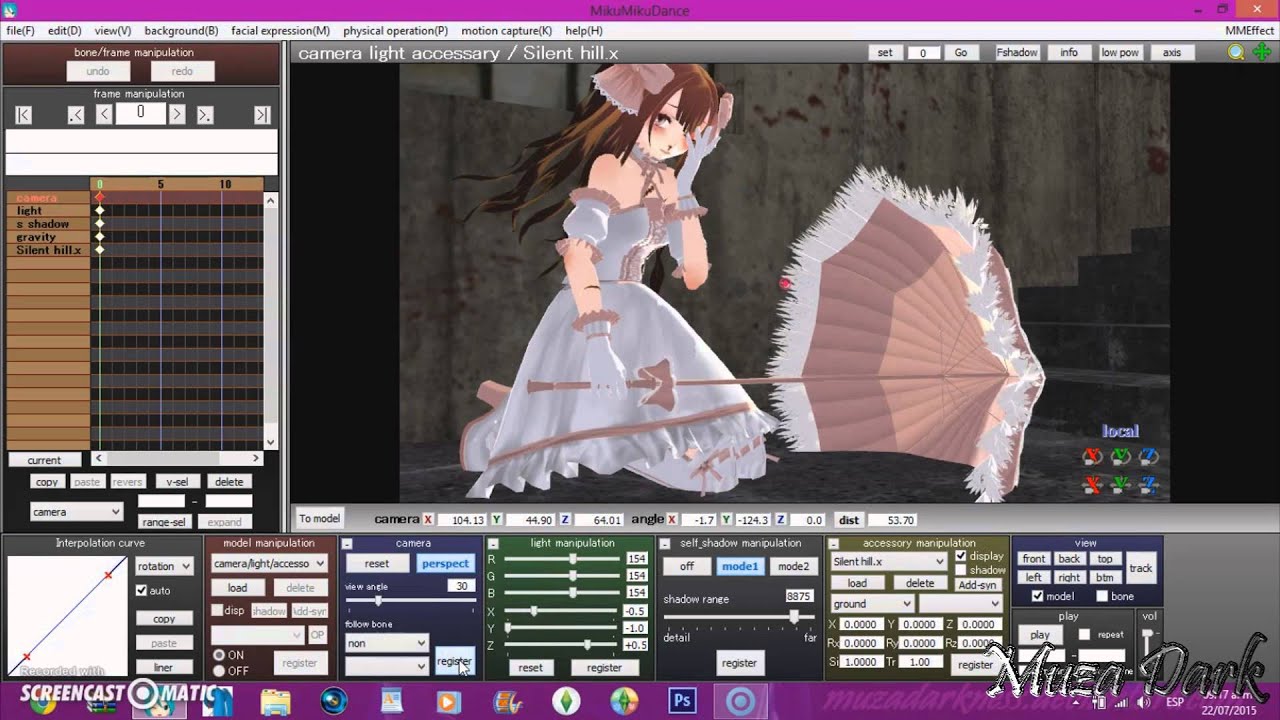 MMD SPEEDPAINT Wallpaper Victorian girl dead - YouTube