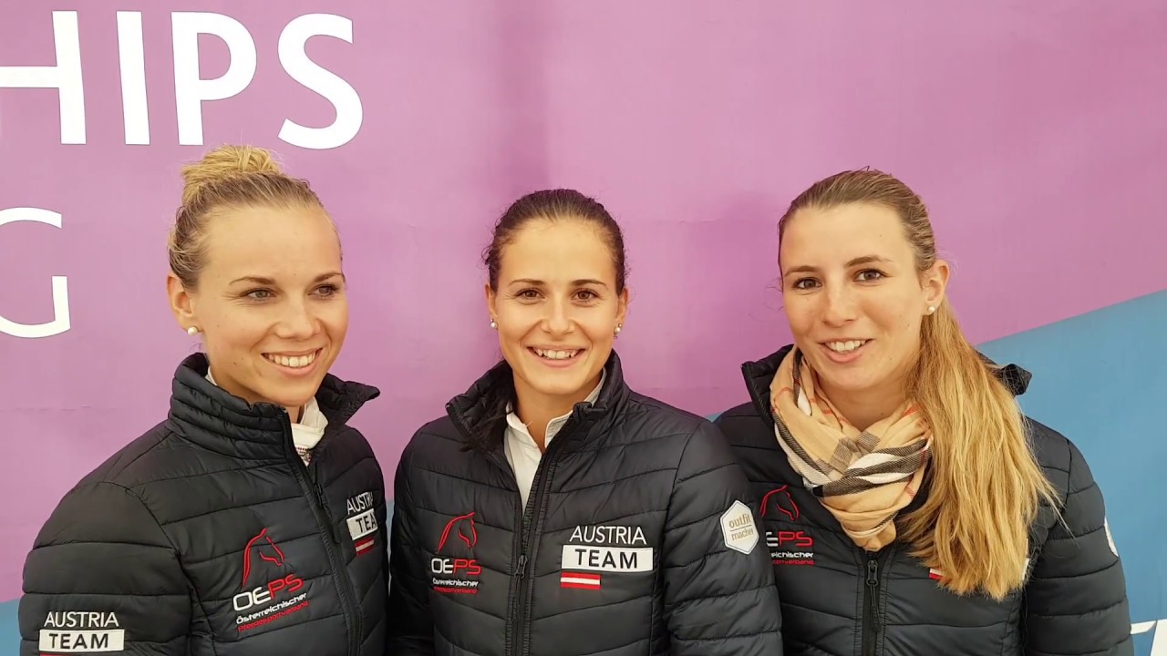 Karoline Valenta, Timna Zach und Franziska Fries Dressur U25 Dressur ...
