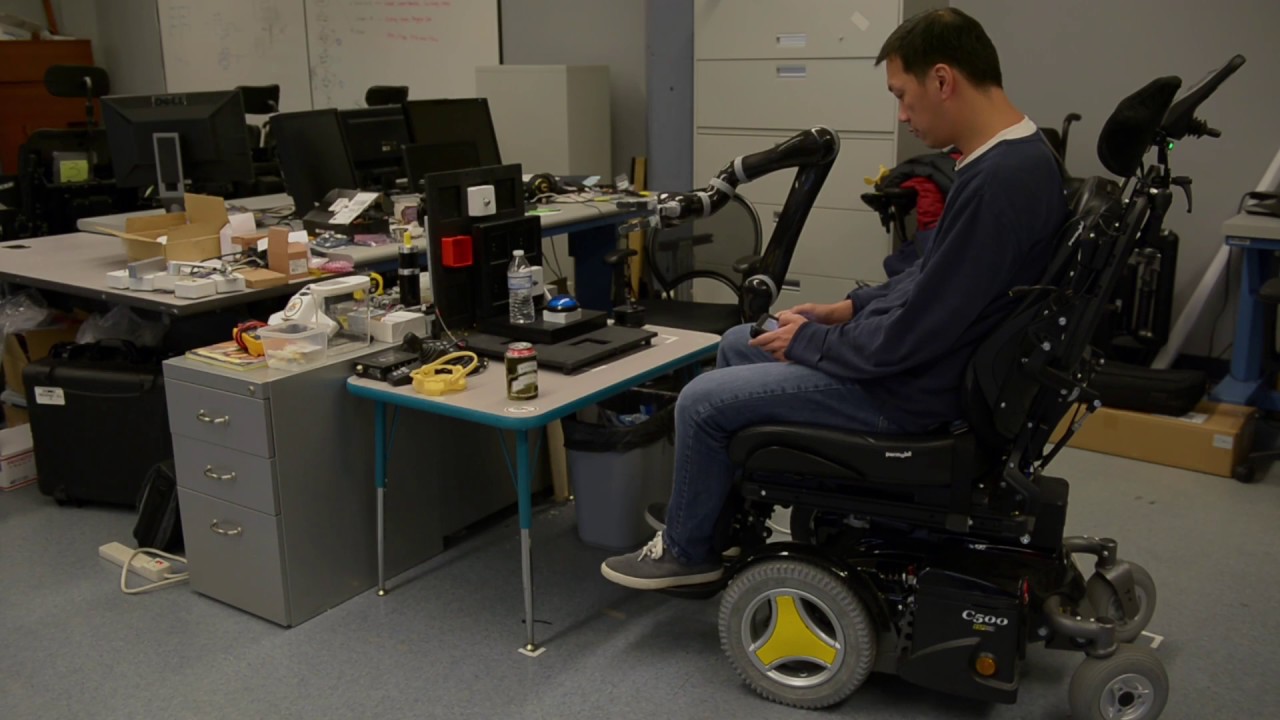 HERL robotic arm interface - YouTube