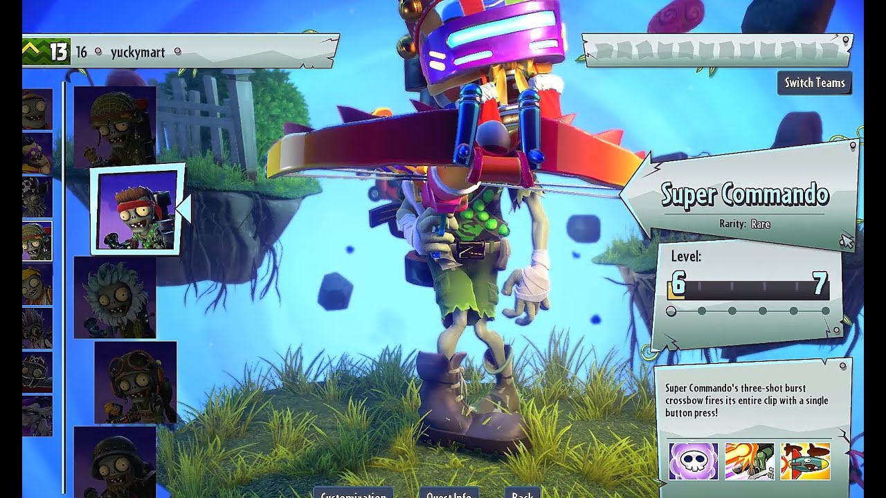 Plants vs Zombies Garden Warfare 2 Mod: Ultra Strong & Big Super ...