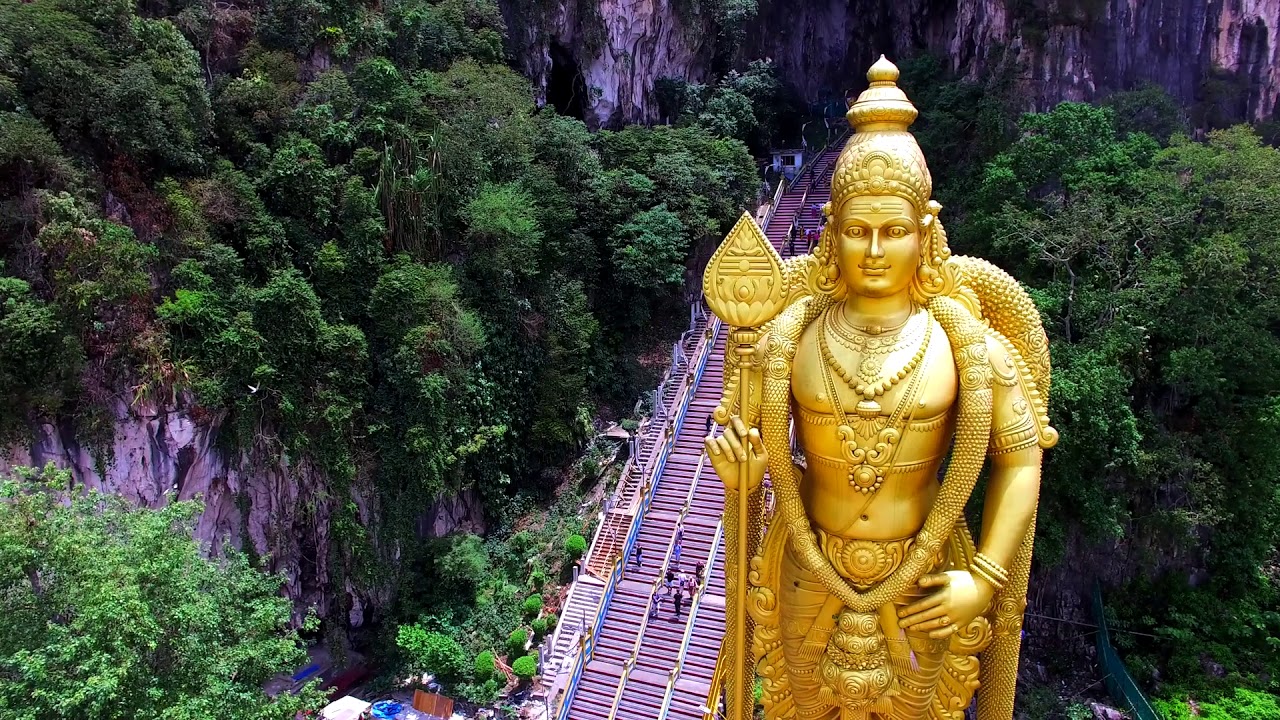Batu Caves Maleisie - YouTube