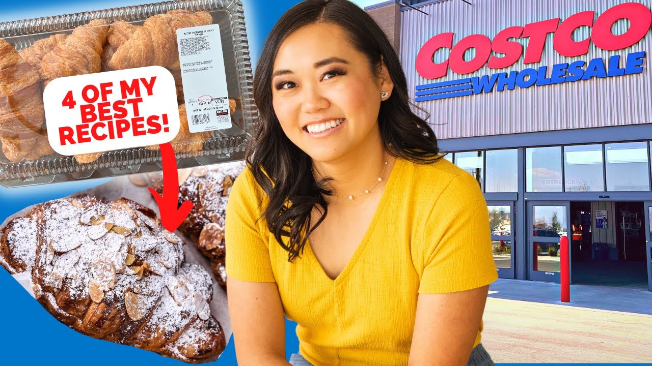 4 Recipes using COSTCO CROISSANTS! (I OUTDID myself!!) - YouTube
