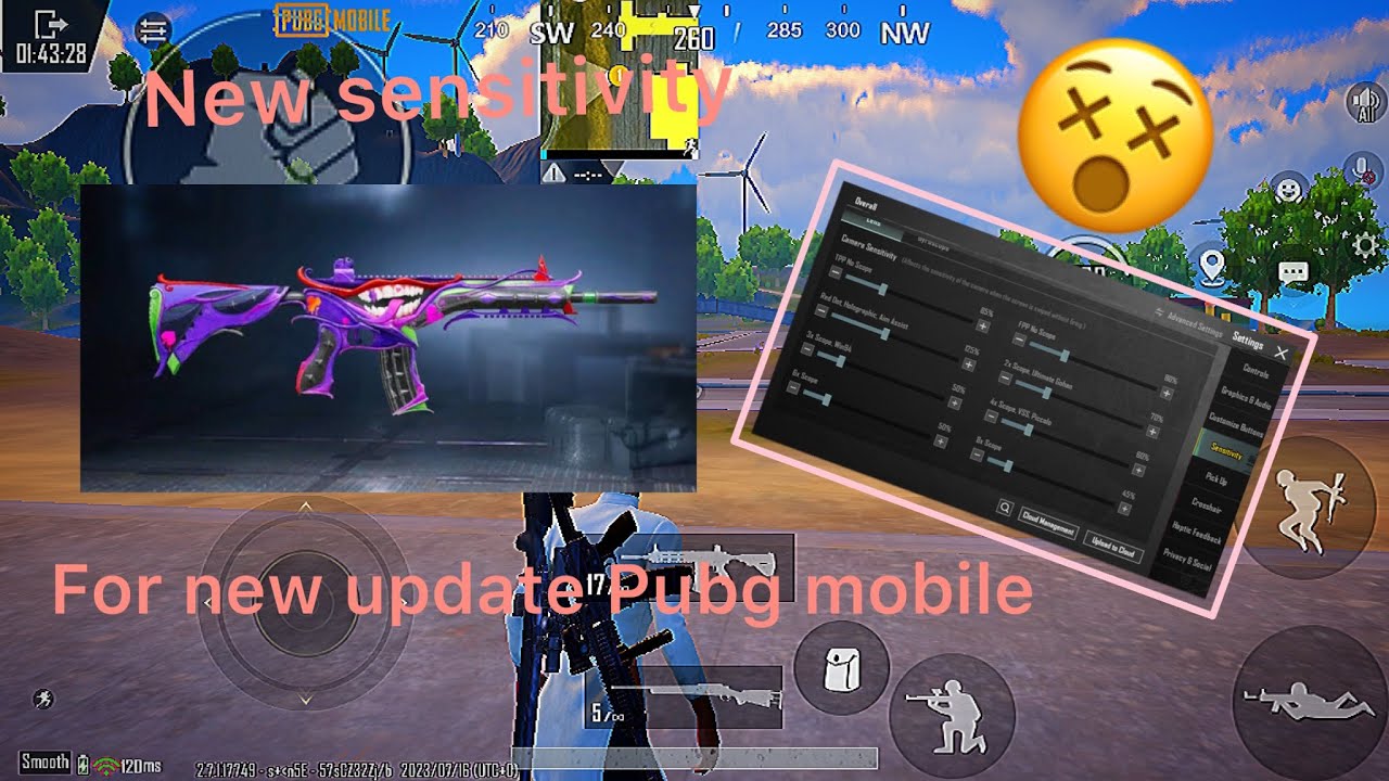 New bast sensitivity code for pubg mobile new update 😈 ️ - YouTube