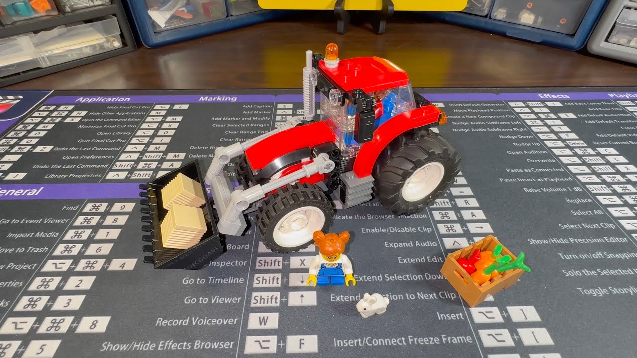 60287 Tractor | Lego City (Real-Time Build) - YouTube