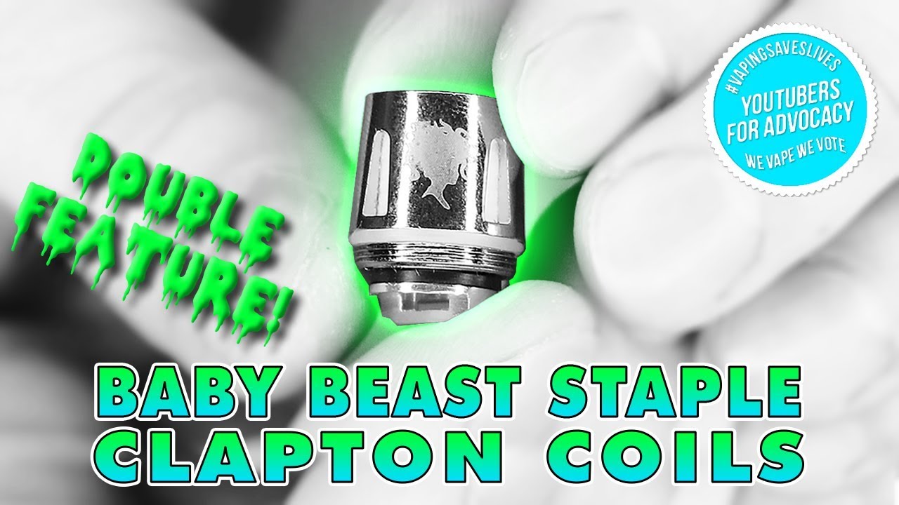 Medusa Baby Beast Staple Clapton Coil Review - YouTube