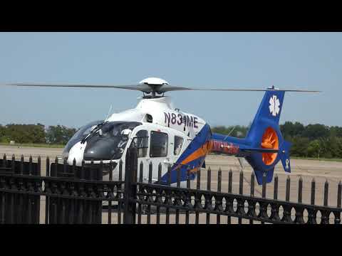 N831ME - STAT MedEvac 9 Taking Off - YouTube