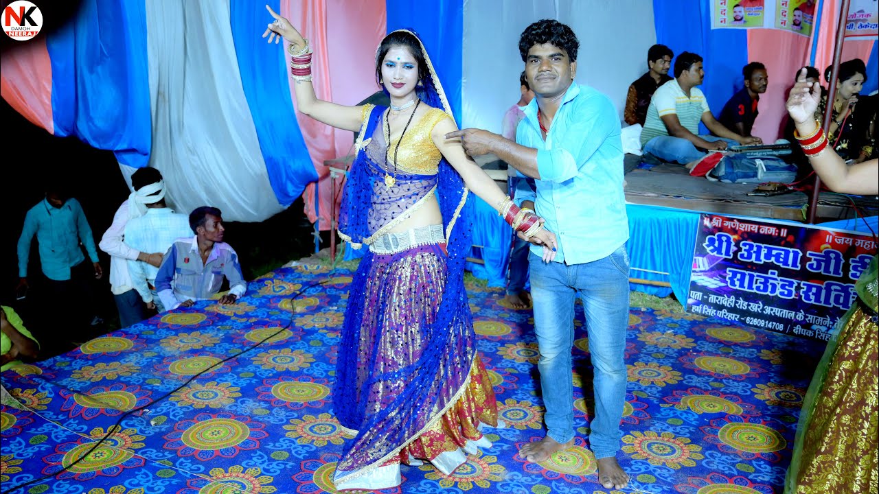 देशी राई - एन के घेला में हो गई दरार बोल गई कोयलिया / bundeli rai ...