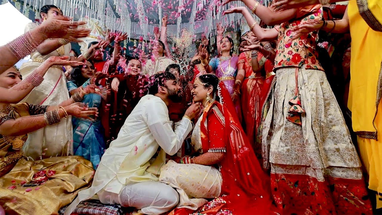 Cinematic wedding trailer of Apoorva with Prashanth - YouTube