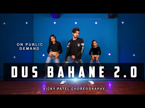 DUS BAHANE 2.0 DANCE VIDEO | Vicky Patel Choreography | Baaghi 3 Bollywood Hip Hop Dance