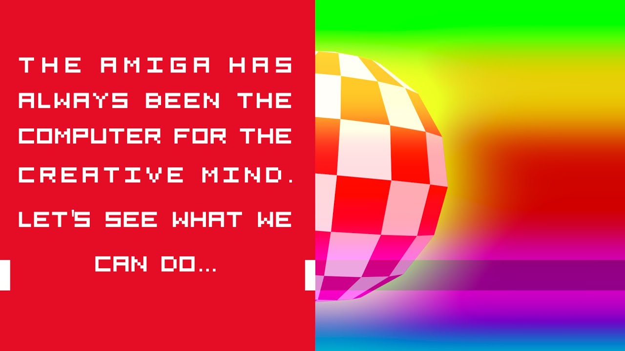 Amiga Art Contest 2023 Promo Video is released! - YouTube