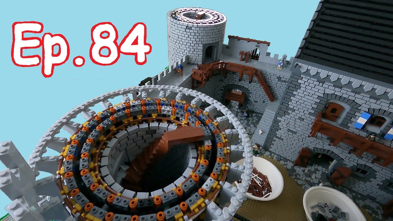 How I build a LEGO castle MOC from scratch: Episode 84 - Bergfried XX ...