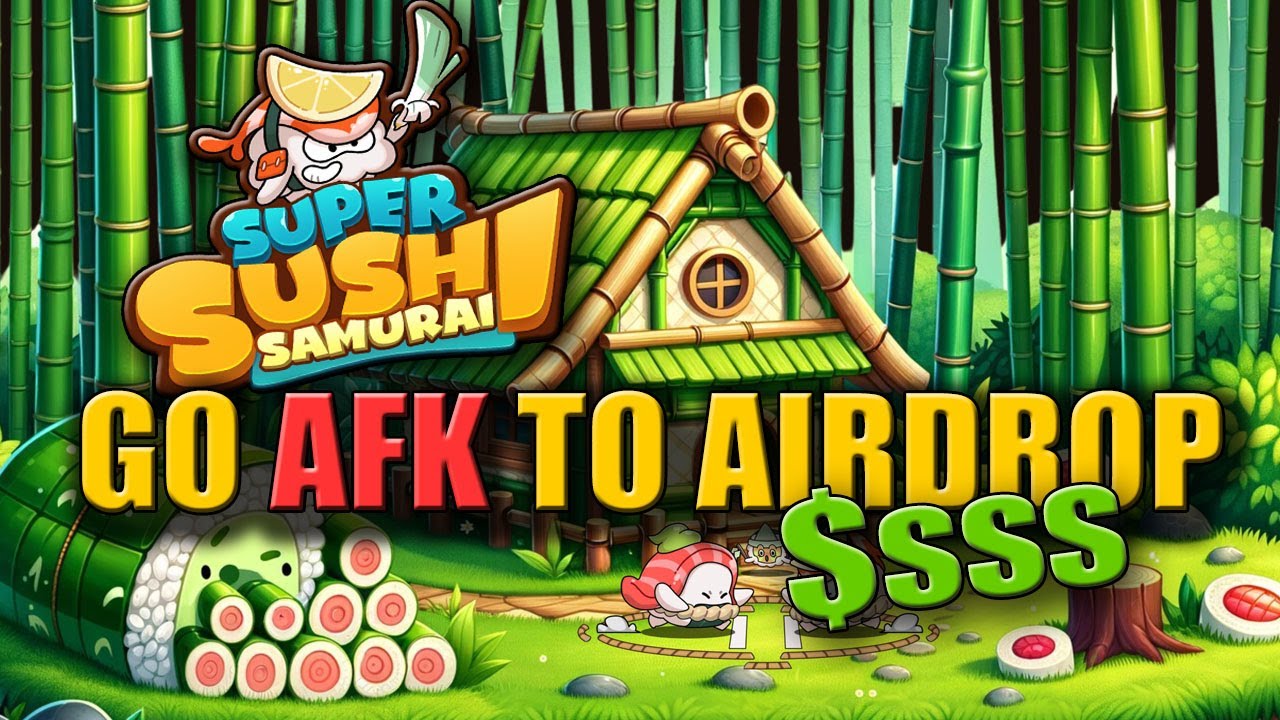 SUPER SUSHI SAMURAI : PLAY TO AIRDROP ( فرصة ماخصكش تضيعها ) - YouTube