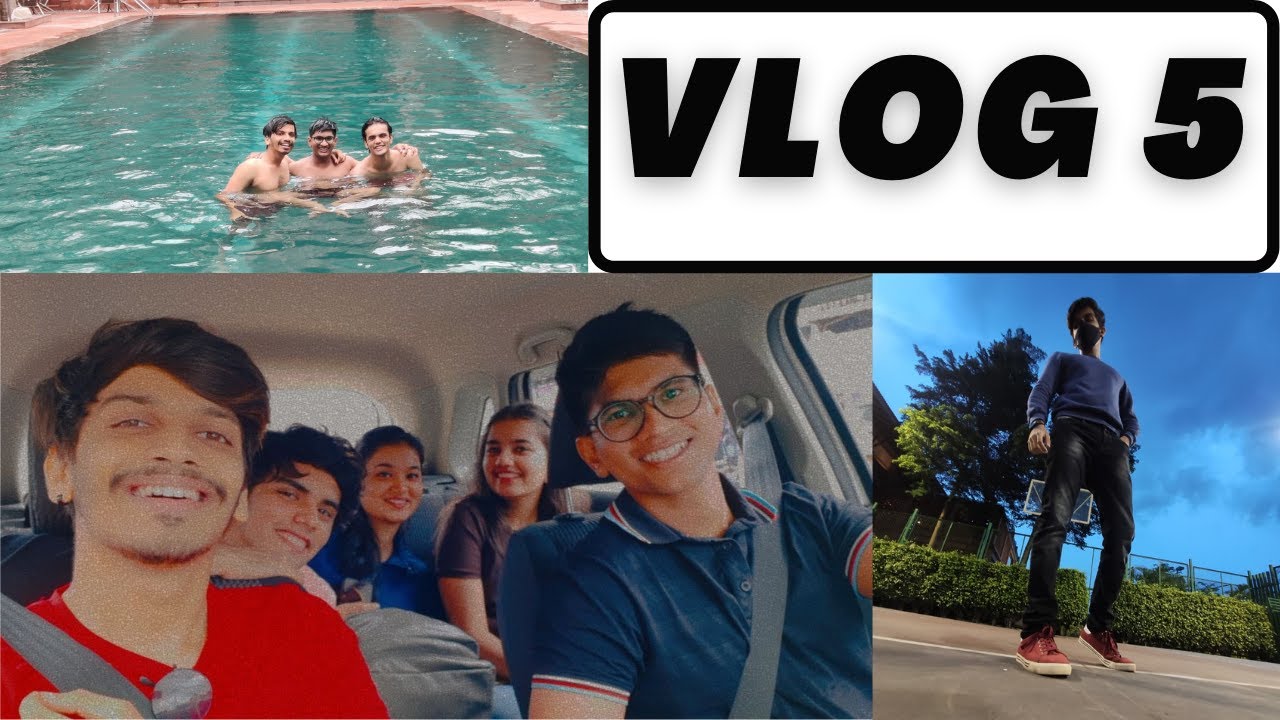 A TRIP WITH MY COLLEGE FRIENDS | VLOG 5 | AVADH UTOPIA | VAPI | PART 1 ...
