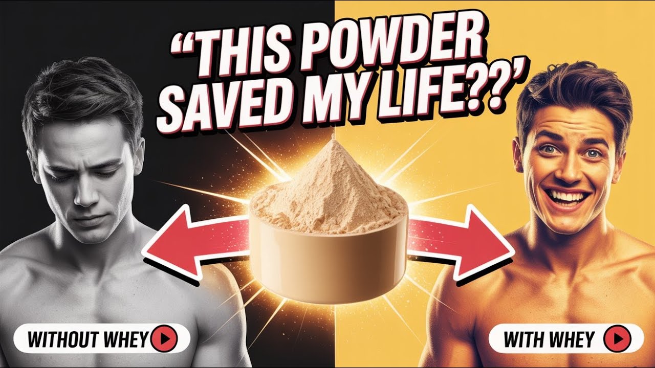 "Whey Protein Can Literally Save Your Life!? 💪💥 (Not Just for Gym Bros ...