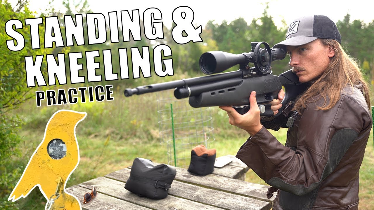 A Day At The Airgun Range: Field Target Shooting Practice (Standing ...