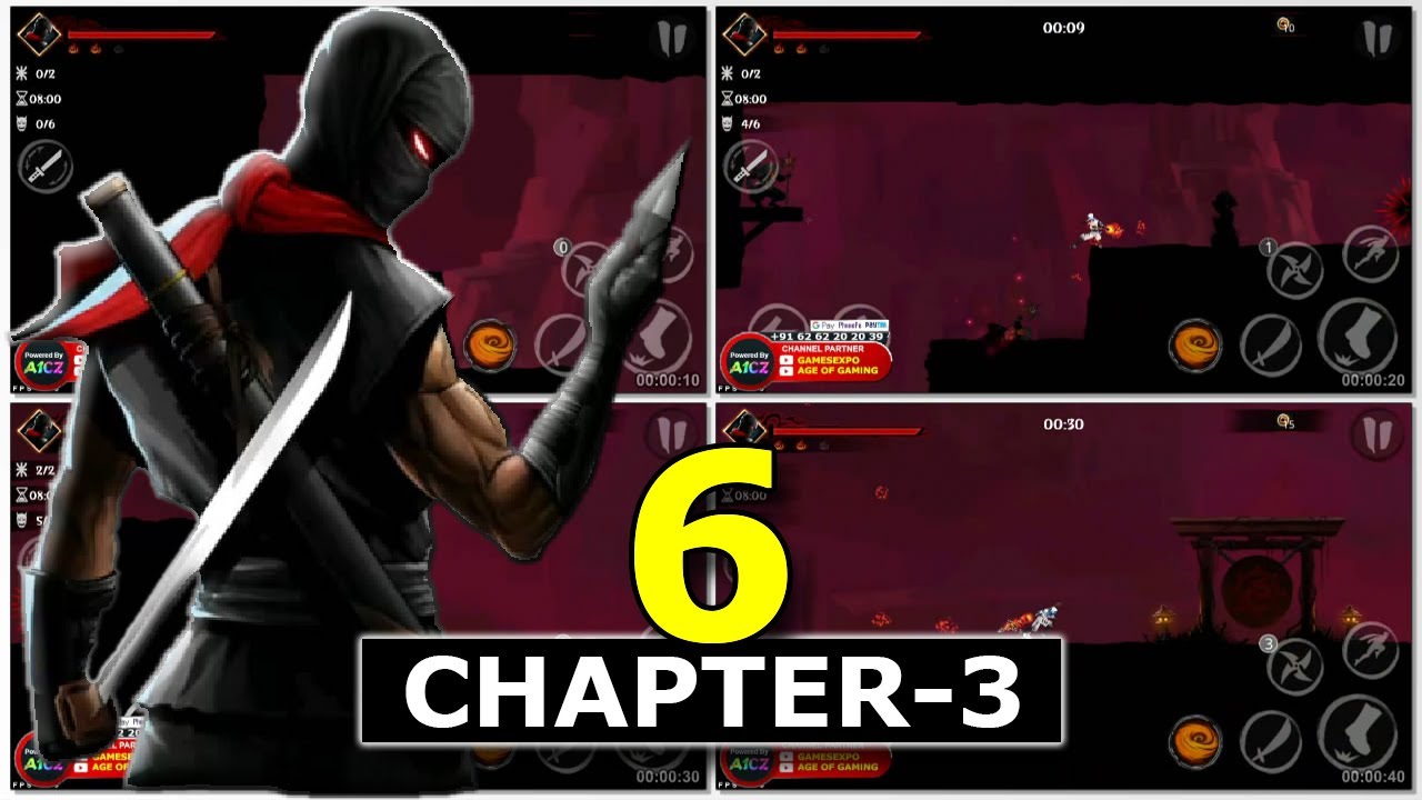 NINJA RAIDEN REVENGE CHAPTER 3 LEVEL 6 - YouTube