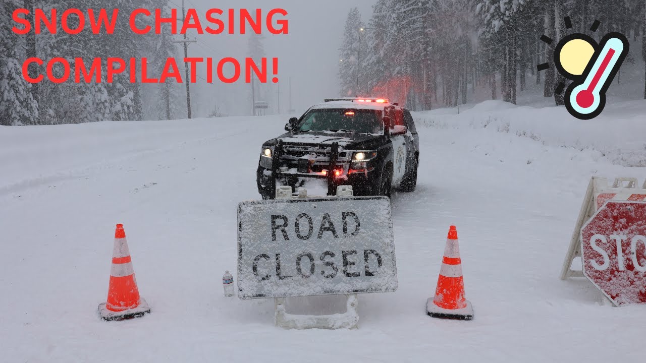 6 Minutes of California Snow Chasing for 6 Days of 110 F°! - YouTube