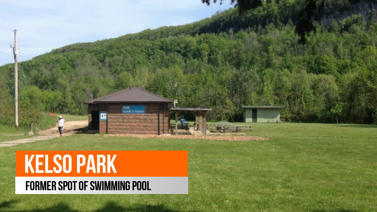 Kelso Park former Pool - YouTube