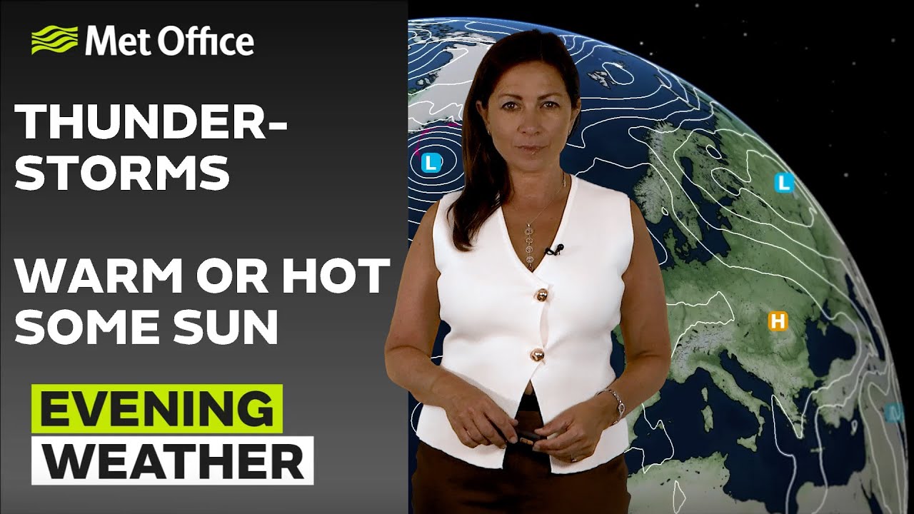 31/07/24 – Muggy night for many – Evening Weather Forecast UK – Met ...